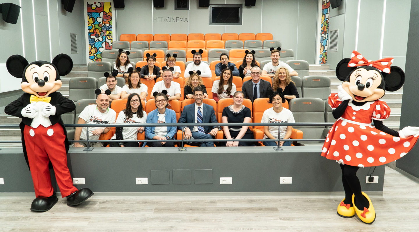Disney Italia bringing Movie Moments to seriously ill children in Milan ...