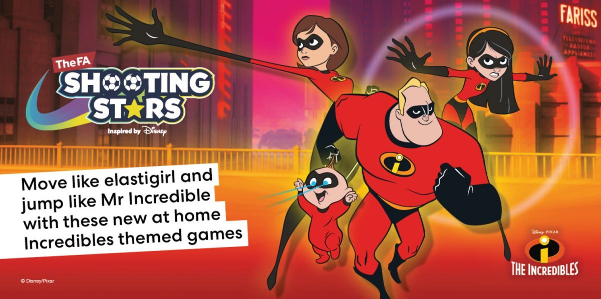 The FA and Disney encourage children to be active at home with Shooting ...