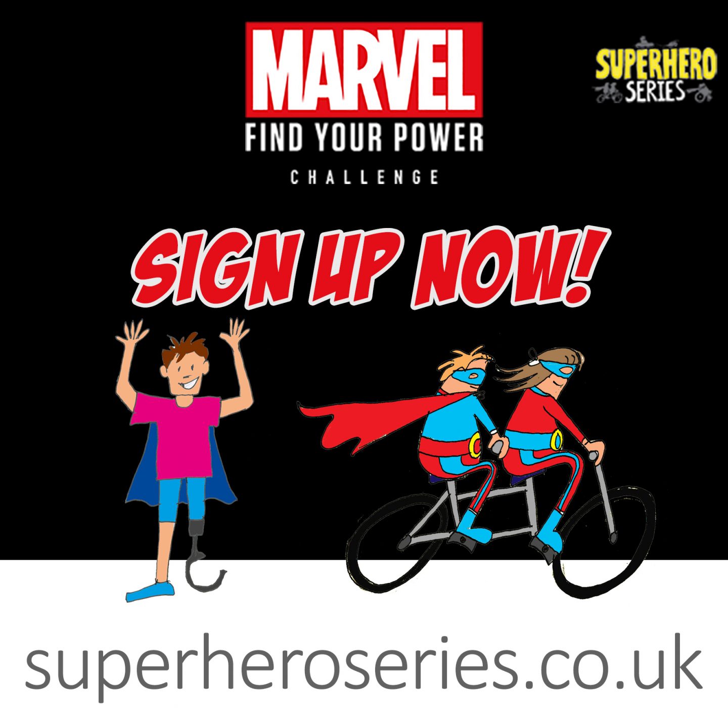 Calling all Superheroes - Sign Up to the Find your Power Challenge ...