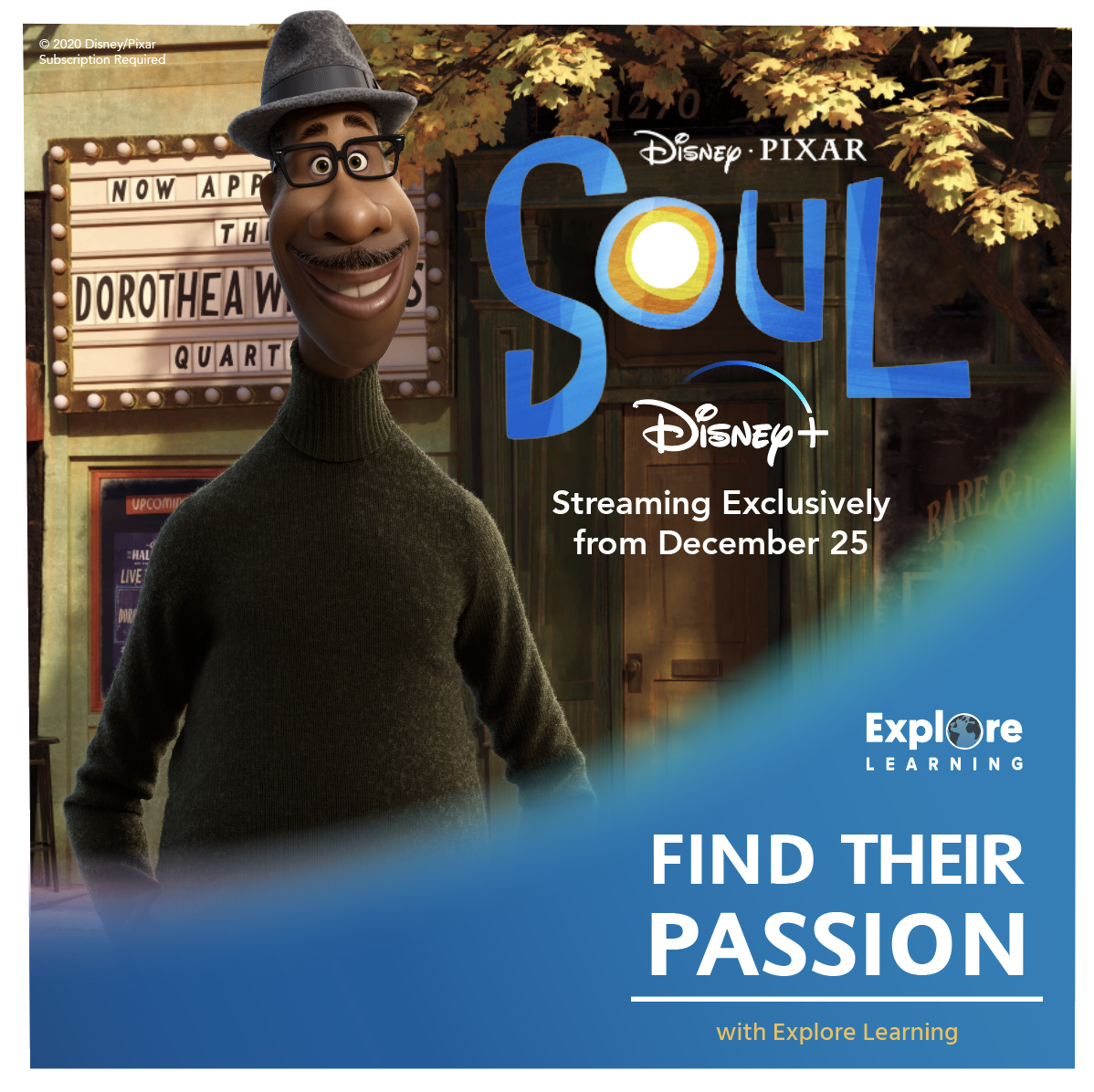 Disney and Pixar’s “Soul” and Explore Learning join forces in ...