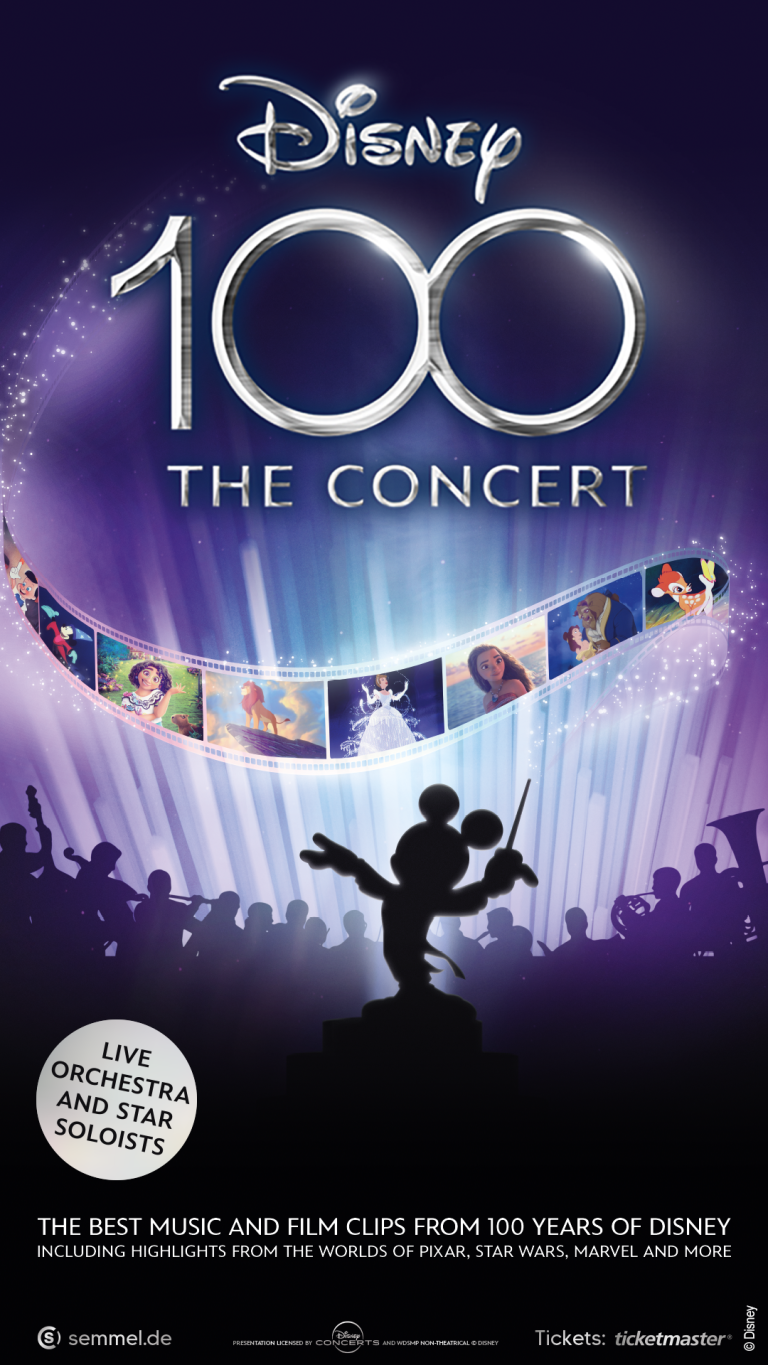 Disney100: The Concert, celebrating 100 years of seminal music and ...