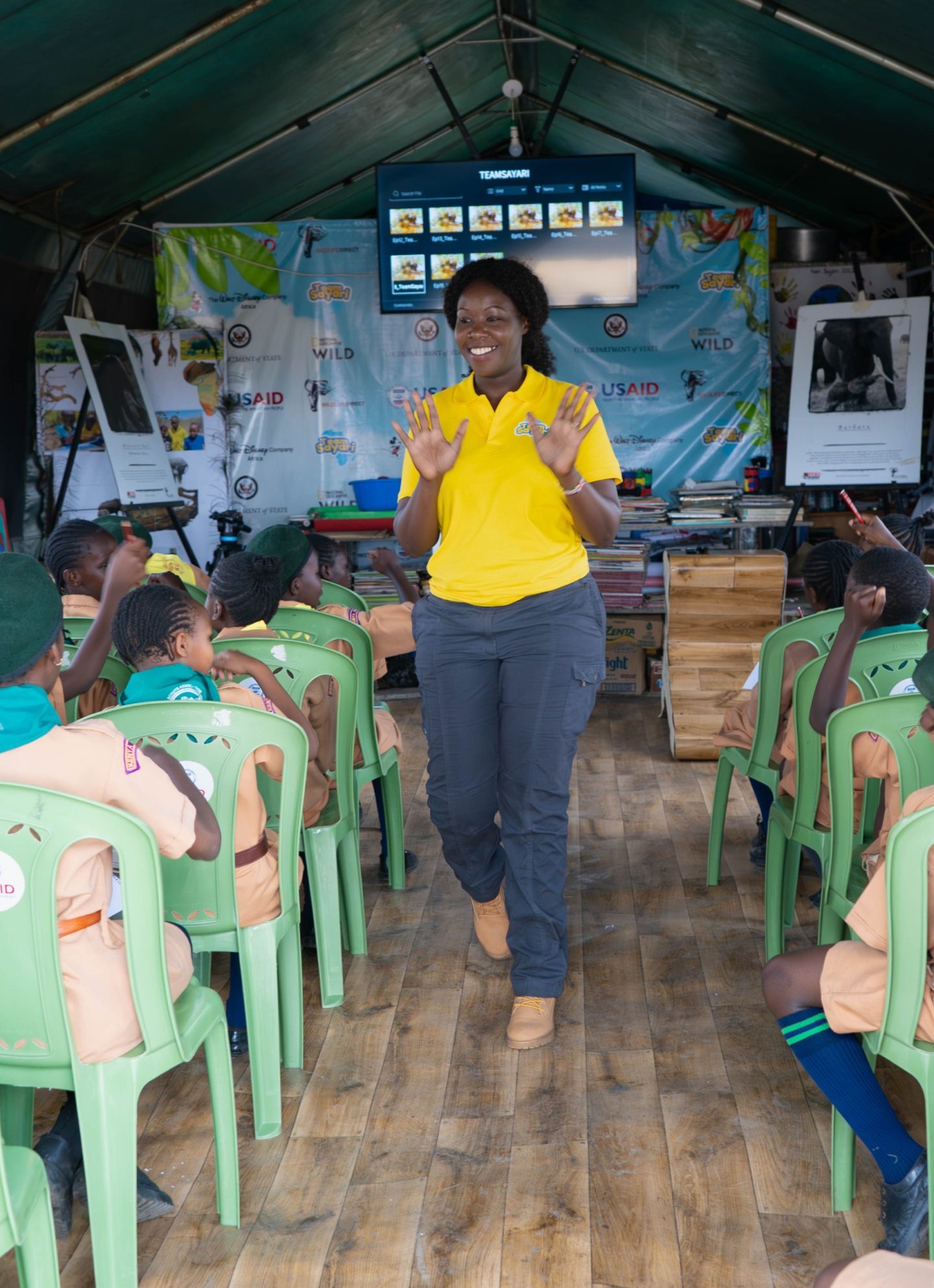 National Geographic's Team Sayari "Nature Positive Kids Outreach ...