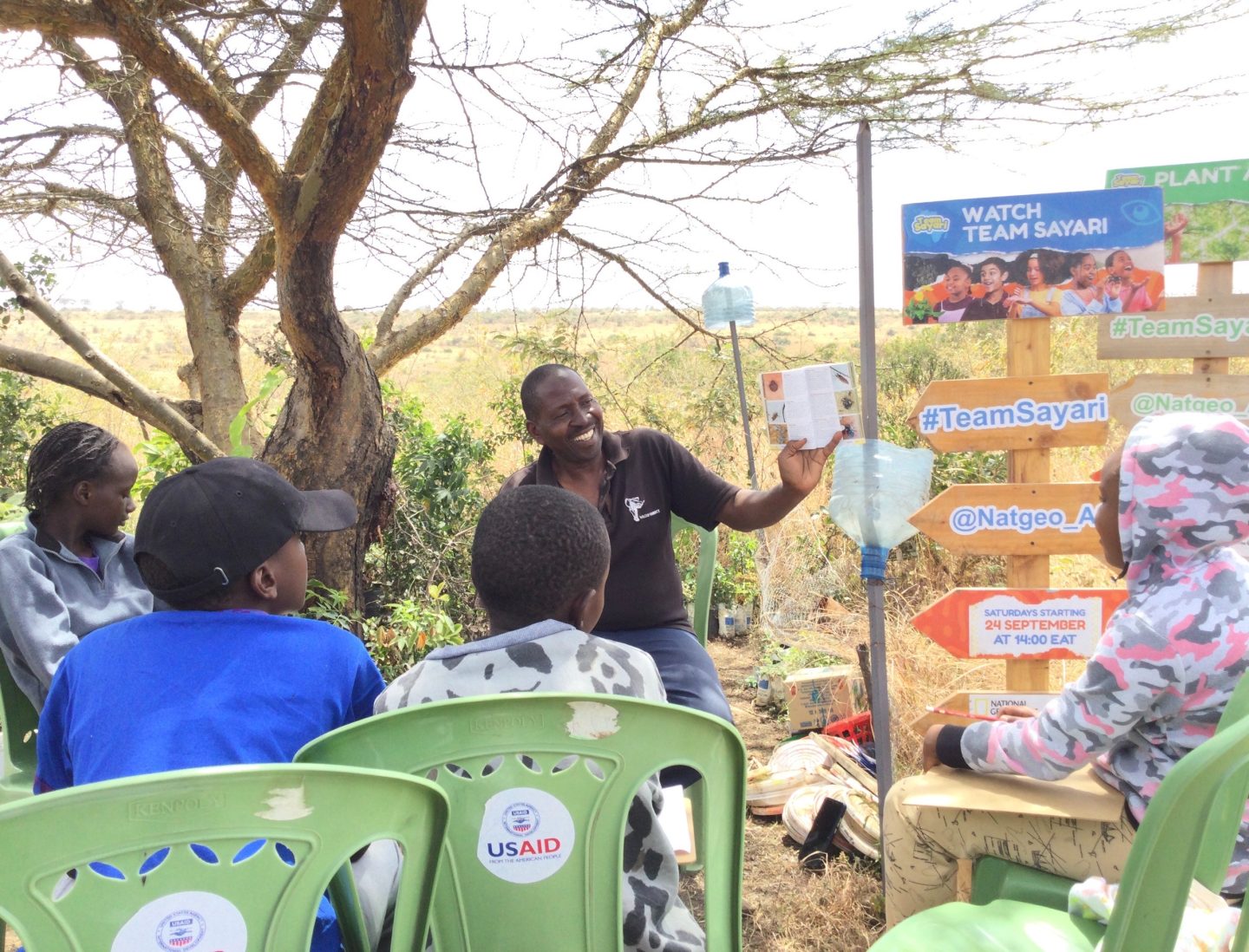 National Geographic's Team Sayari "Nature Positive Kids Outreach ...